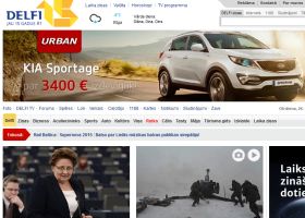 delfi.lv most popular web-site in Latvia in January :: The Baltic ...