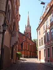 Spires, Towers and Steeples – A View of Old Town Riga :: The Baltic ...